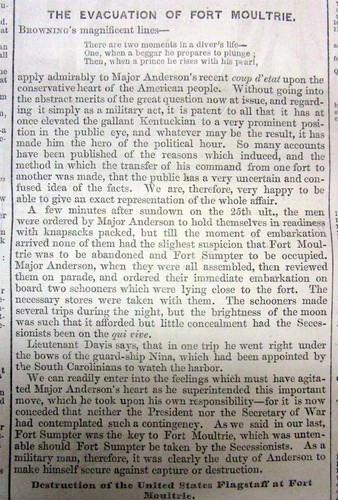 1861 illustrated Civil War newspaper Charleston harbor forts + STAR OF ...
