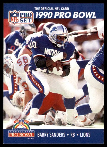 1990 Pro Set #413 Barry Sanders | eBay