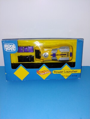 Hot Wheels Kool Toyz Toys Power Launcher Set '57 T-Bird Black, Purple ...