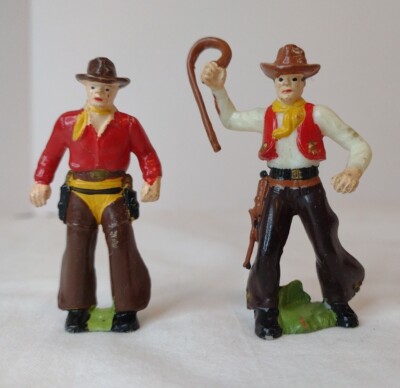 Vintage Marx Figures Warriors Of The World Cowboys Toys Plastic 1960s ...