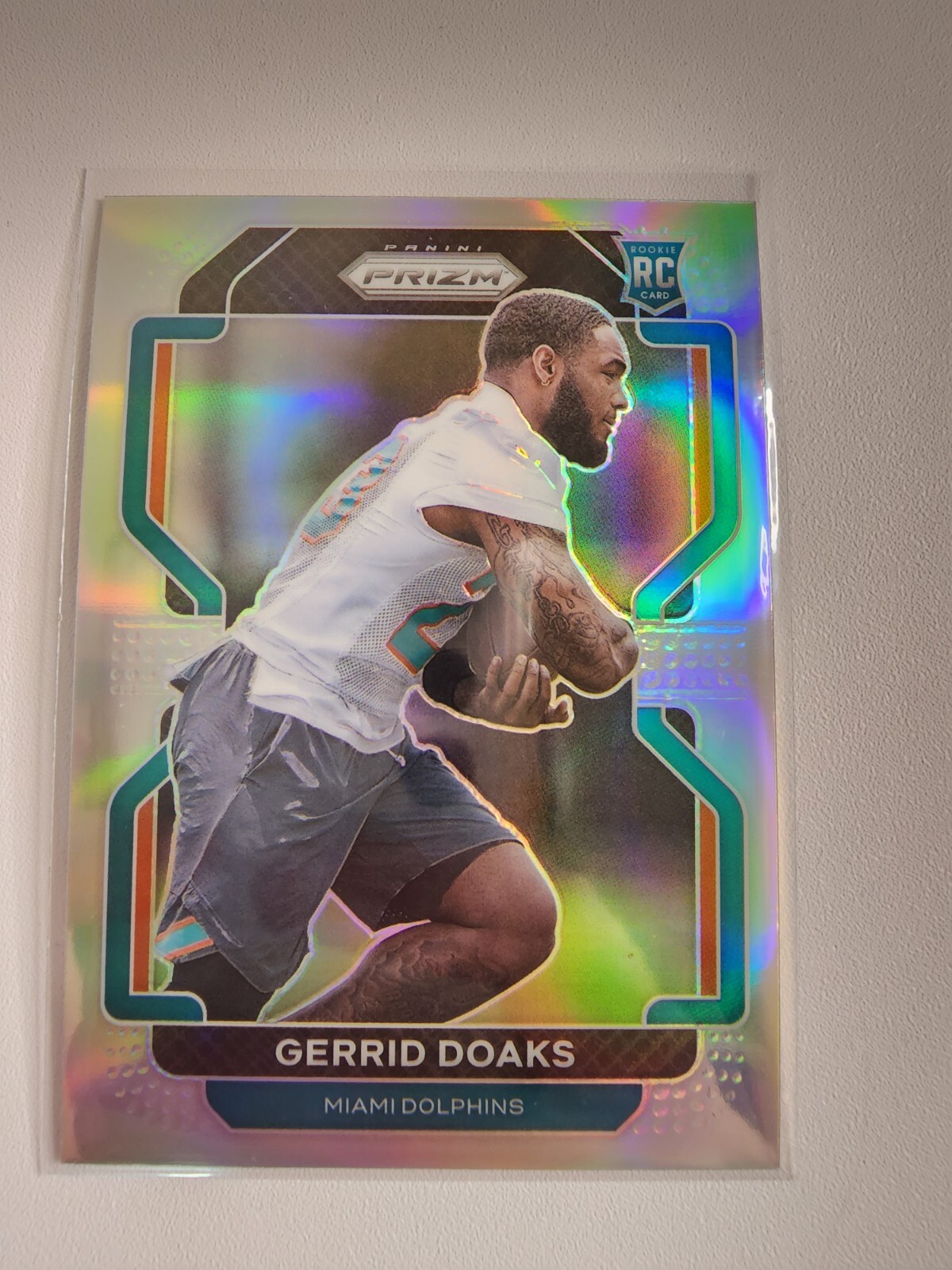 2021 Panini Prizm Silver Prizm Gerrid Doaks Rookie Miami Dolphins #426 ...