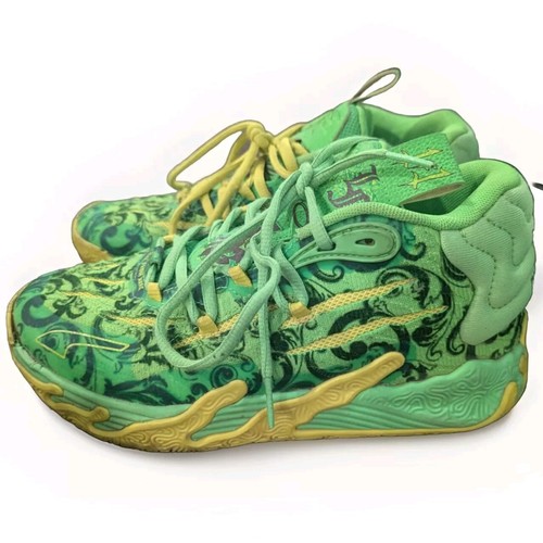 Puma x Lamelo Ball MB.03 LaFrance Basketball Shoes Green & Yellow Size ...
