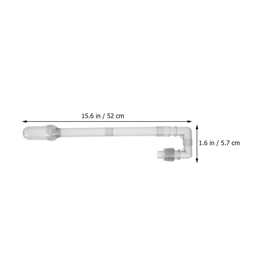 Fish Tank Water Filter Aquarium External Plumbing Fittings Tube Outflow ...