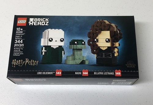 LEGO Harry Potter BrickHeadz 40496 - Voldemort, Nagini & Bellatrix ...
