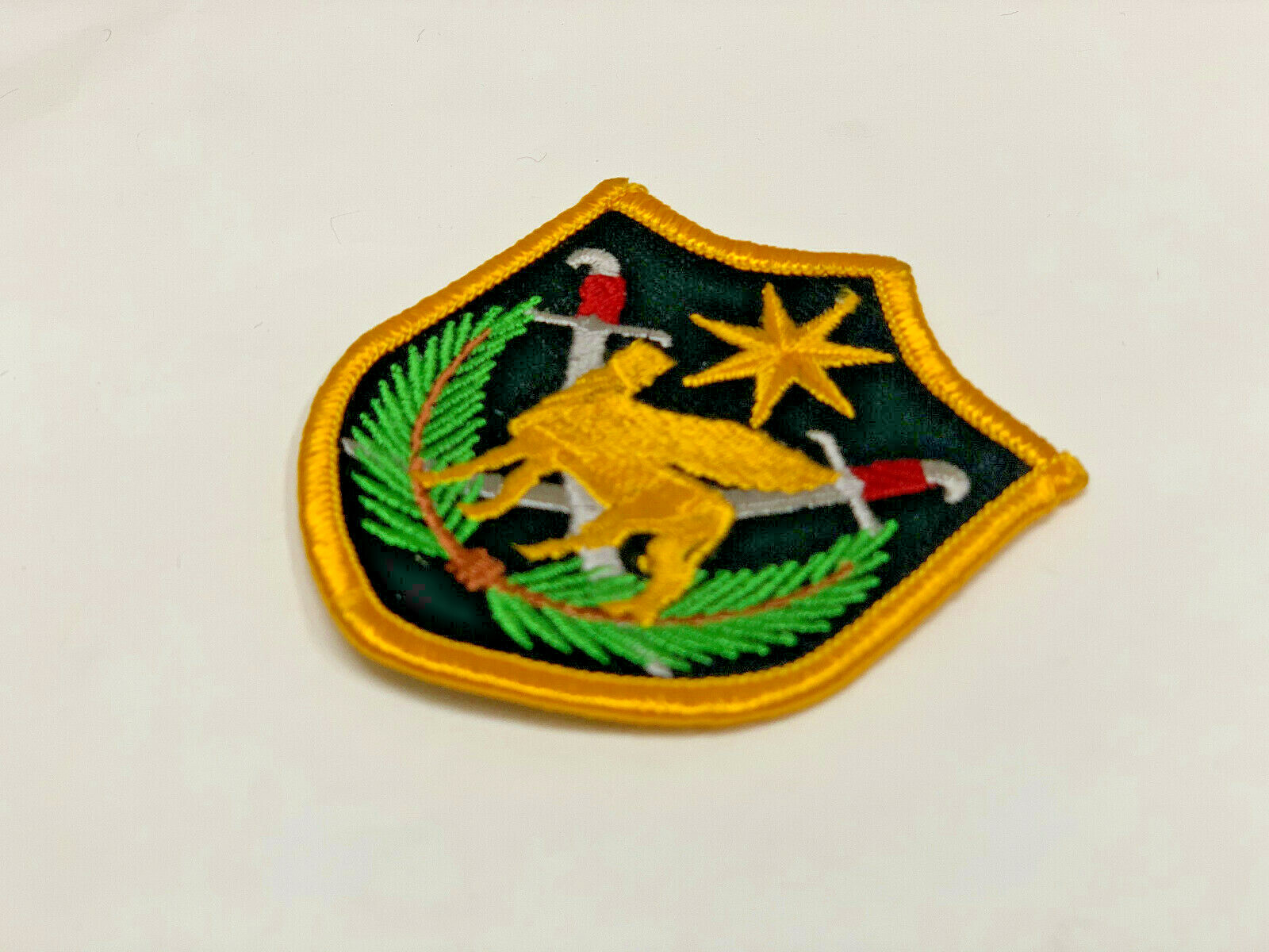 US ARMY ELEMENT MULTI NATIONAL CORPS IRAQ SHOULDER COLOR EMBROIDERED ...