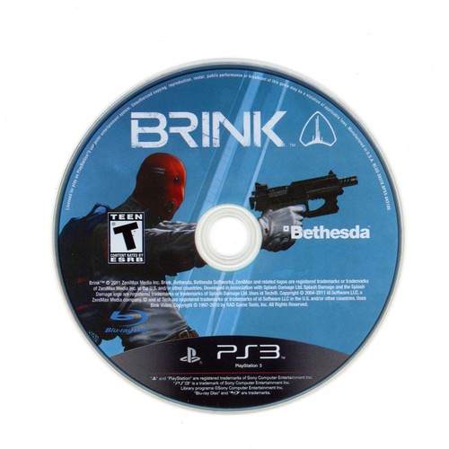 Brink Sony PlayStation 3 PS3 Video Game - DISC ONLY 93155117020| eBay