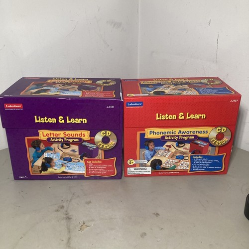 Lakeshore Learning Listen & Learn CD Activity Program JJ327 Phonemic ...