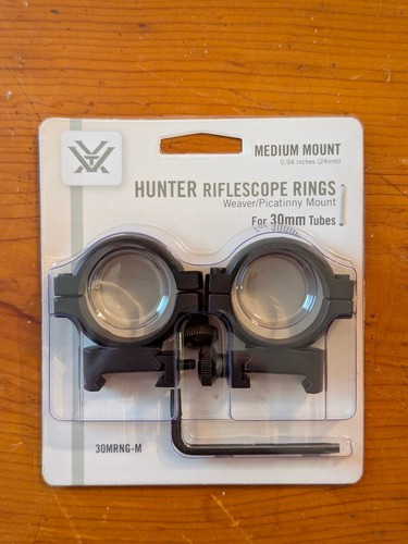 Vortex Hunter riflescope rings 30mm - 30MRNG-M | eBay