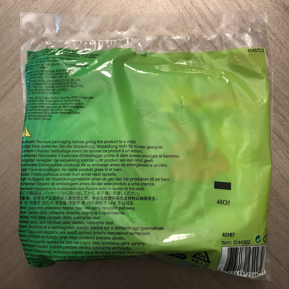 LEGO 40167 Duplo My First Set Polybag New Sealed 673419254472| eBay