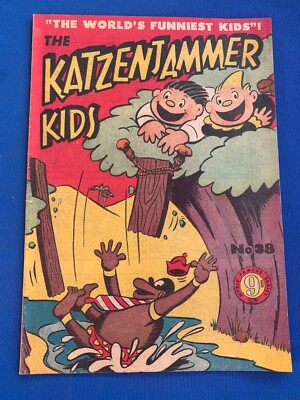 Australian Golden Age Comic Book The Katzenjammer Kids #38 9D Comic ...