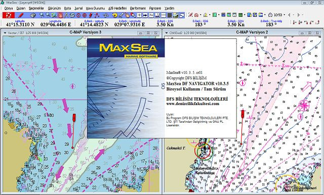 MaxSea Marine ECDIS Chartplotter Pack C-Map 2024 MegaCharts Worldwide ...