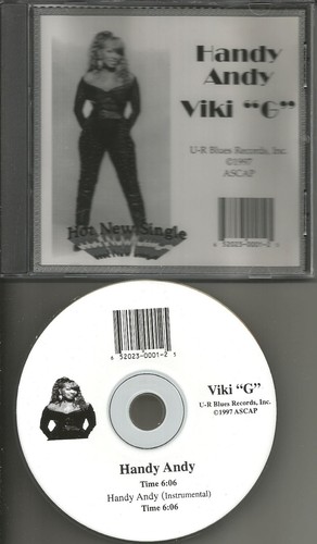 VIKI G & W.G. MONTGOMERY Handy Andy RARE INSTRUMENTAL 1997 LIMITED USA ...