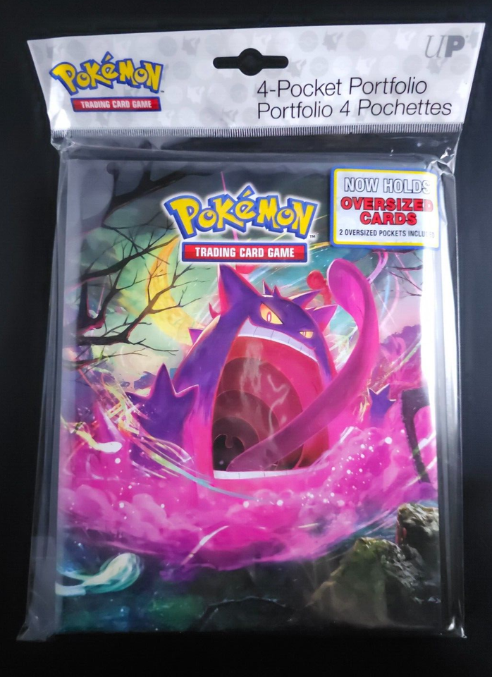 Pokemon TCG: Fusion Strike Gengar 4-Pocket Ultra Pro Binder Portfolio ...