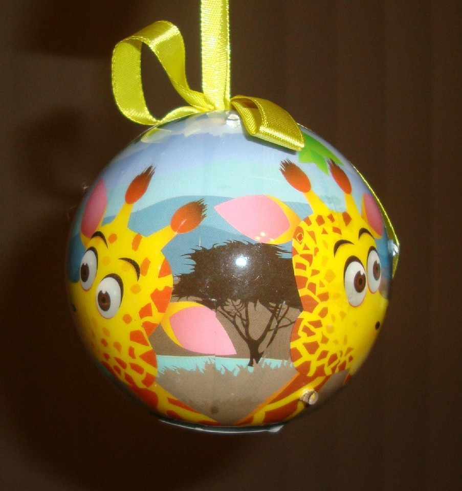 Twinkling Treasures GIRAFFE Blinking Nose Ornament - Eye Catching BOGO ...