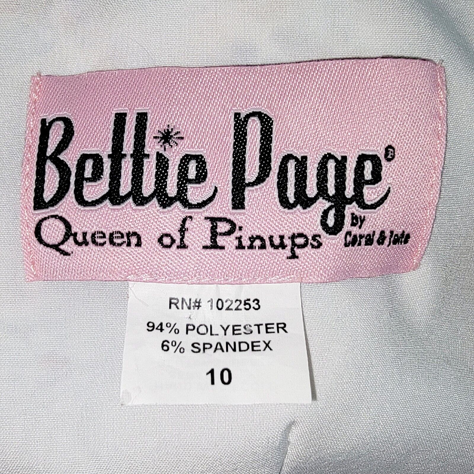 Bettie Page Queen Of Pinups Roman Holiday Floral Dres… Gem