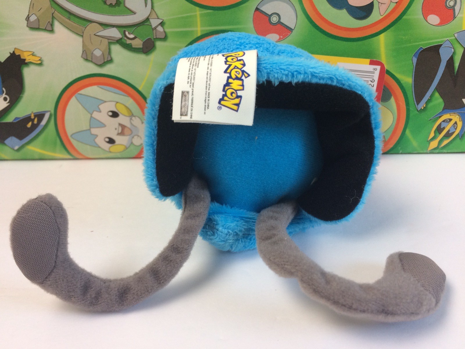 Pokemon Plush Tentacool 2009 Jakks doll figure stuffed Poke go Toy USA ...