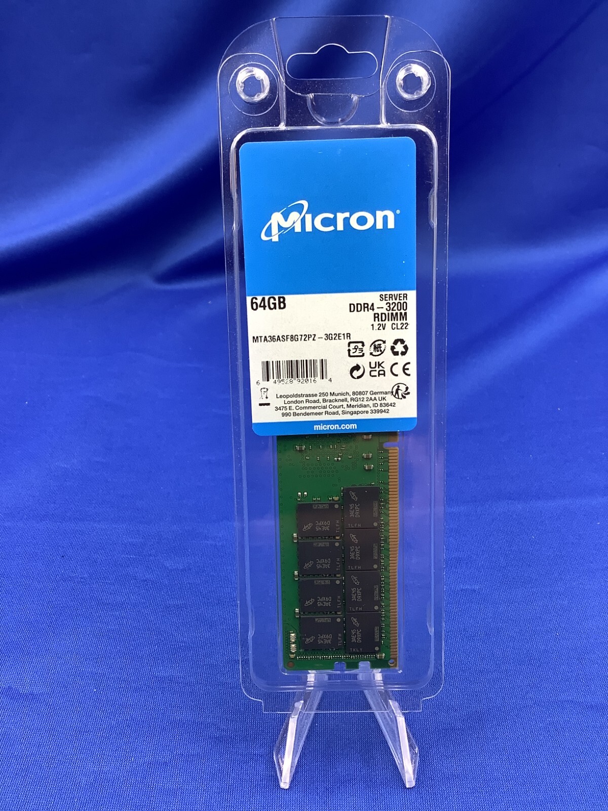 Micron MTA36ASF8G72PZ-3G2E1R 64GB PC4-25600 Memory for sale online | eBay
