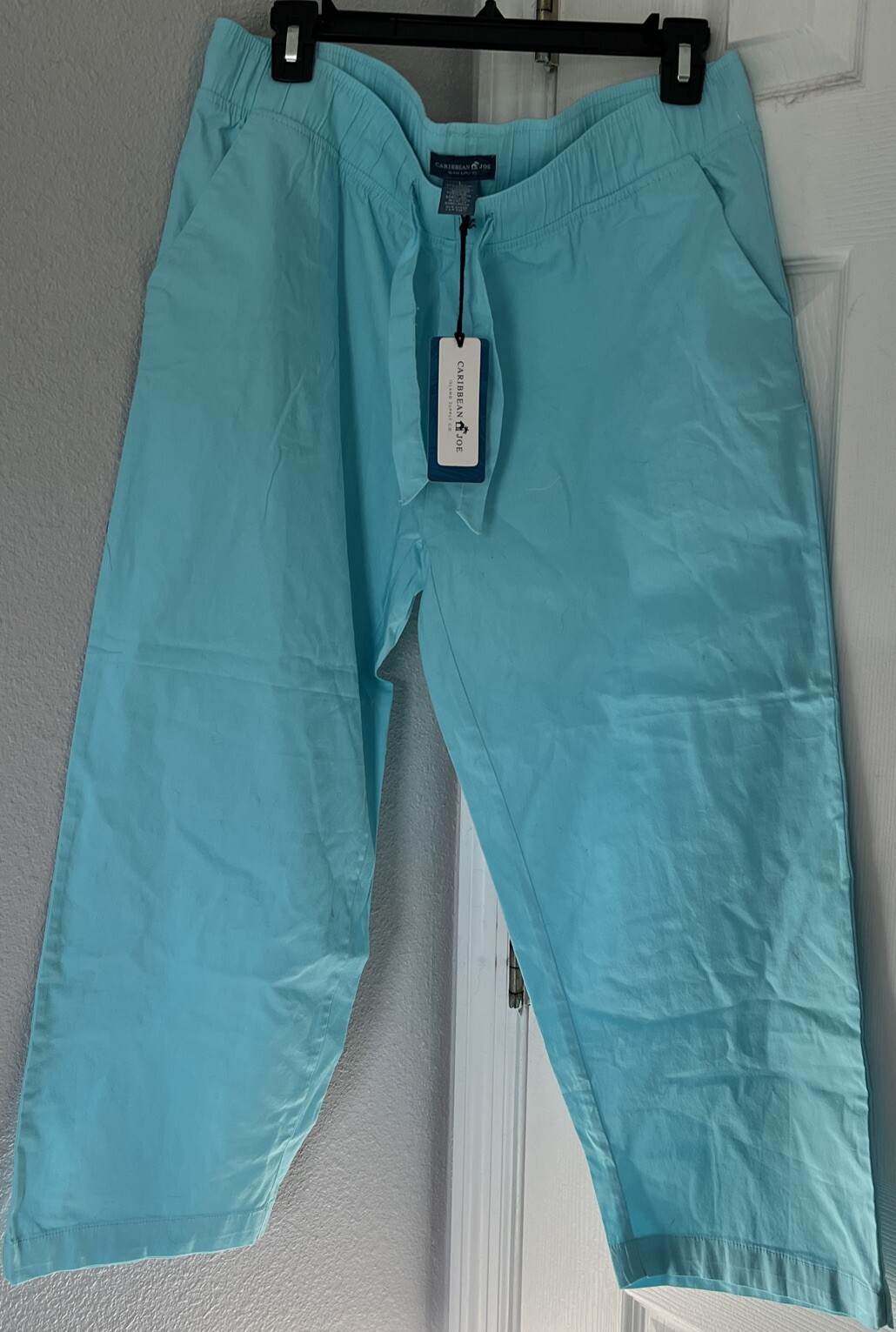 Caribbean Joe Capri Pants Size L Large NWT Originally $50 | eBay