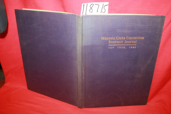 Masonic Club of the City o... Souvenir Journal Fifte... | eBay