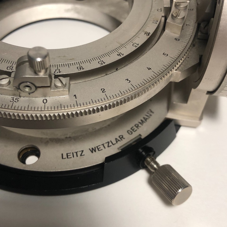 Ernst Leitz Wetzlar Universal Rotary Stage 4 Axis UT-4 w/ Case For ...