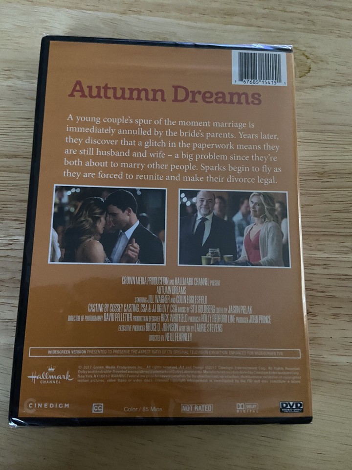 Autumn Dreams (DVD, 2015) HALLMARK NEW SEALED FAST SHIP + GIFT ...