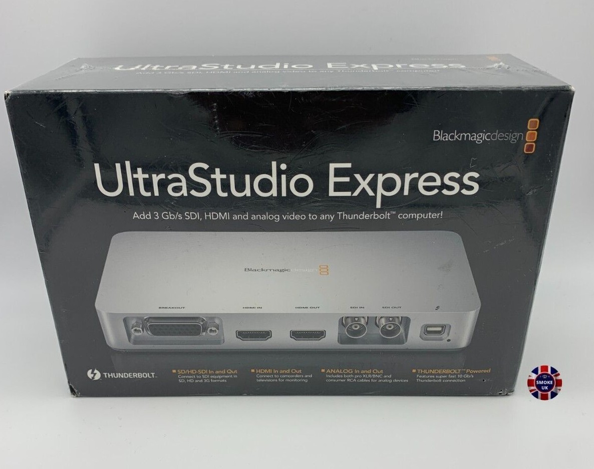 NEW SEALED PROFESSIONAL BLACKMAGIC DESIGN ULTRASTUDIO EXPRESS WITH ...