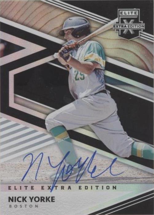 2020 Panini Elite Extra Edition - Nick Yorke #17 Signatures (AU, RC ...
