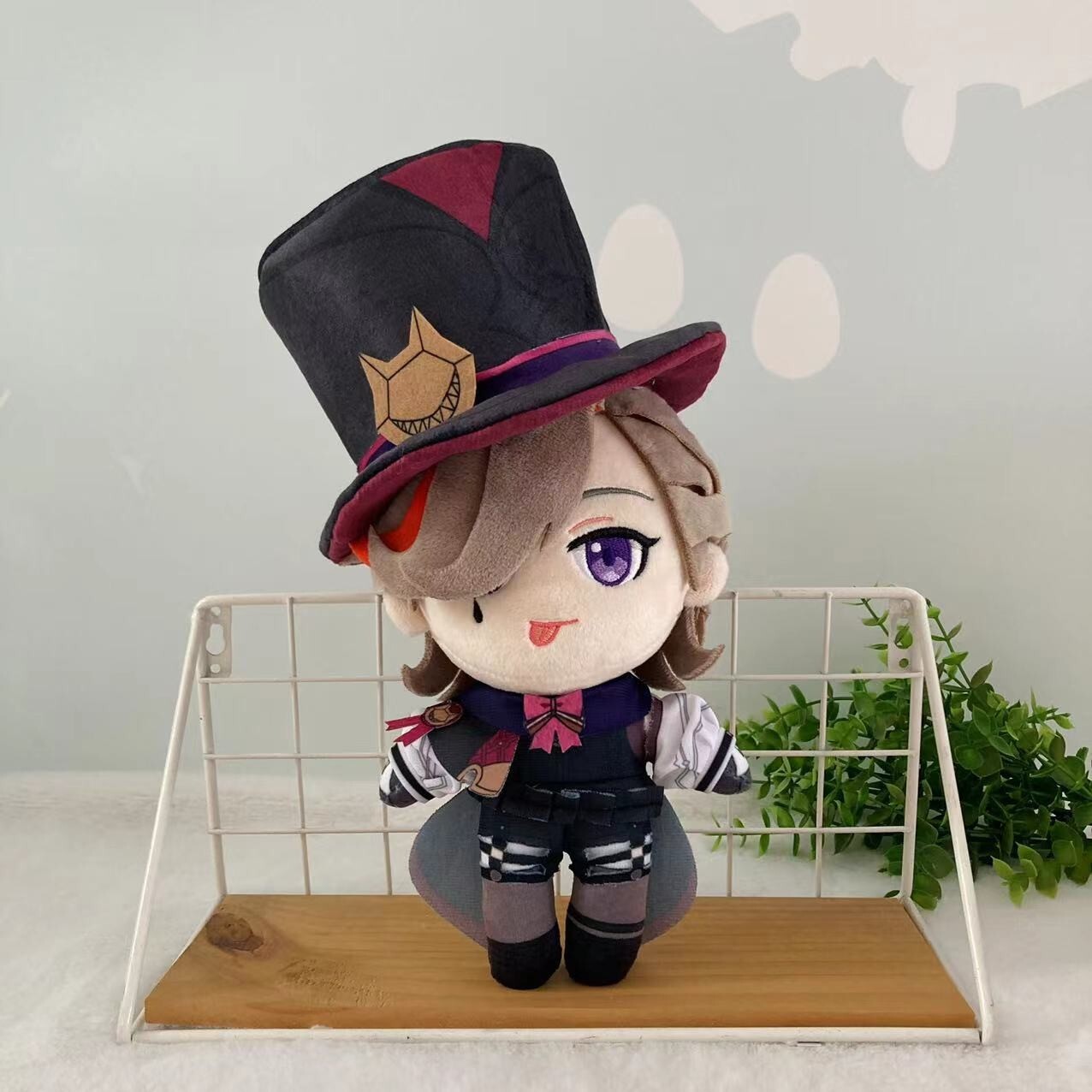 20cm Genshin Impact Lyney Plush Doll Stuffed Toy Plushie Anime Xmas ...