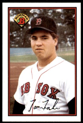 1989 Bowman Tom Fischer Boston Red Sox #20 | eBay