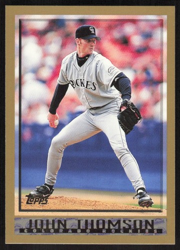 1998 Topps Baseball John Thomson #26 Colorado Rockies | eBay