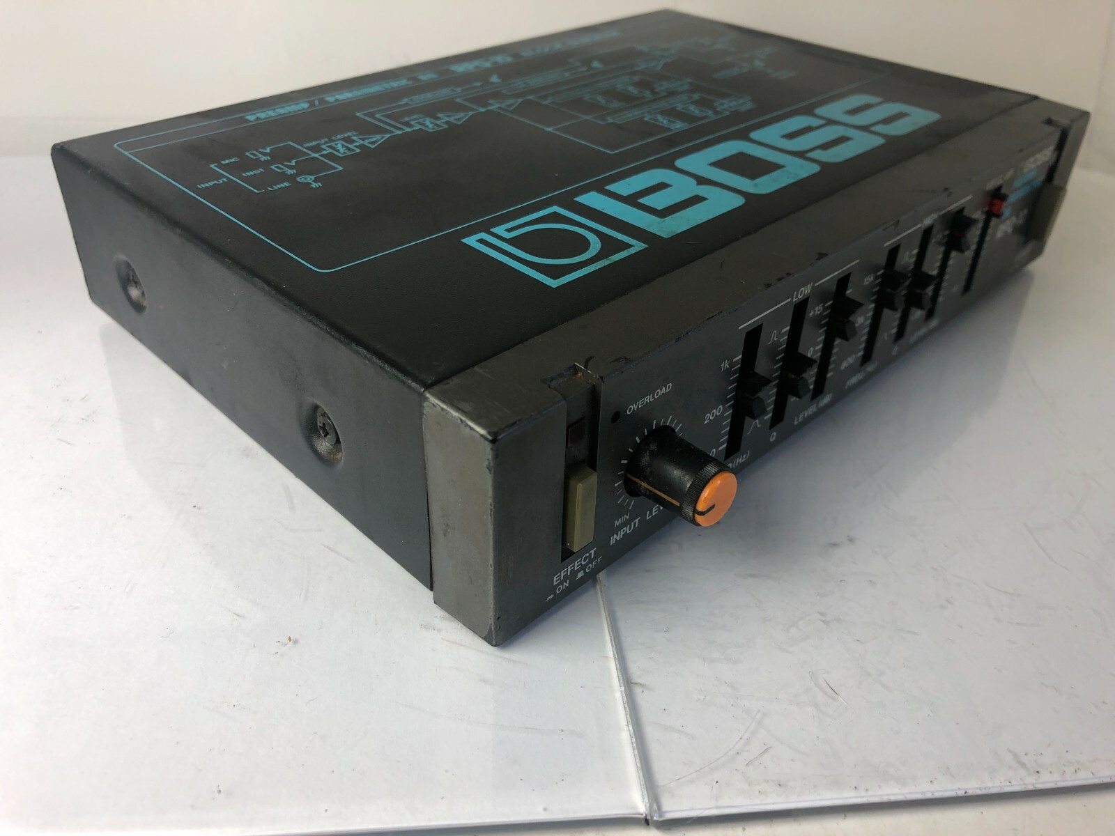 Boss RPQ-10 Micro Rack Preamp/ Parametric Equalizer EQ Effects ...