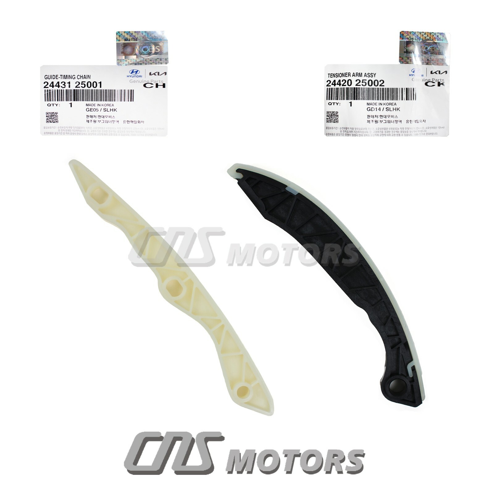 GENUINE Timing Chain Kit & Belt Tensioner for 10-13 Hyundai Genesis ...