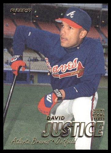 1997 Fleer David Justice Atlanta Braves #259 | eBay