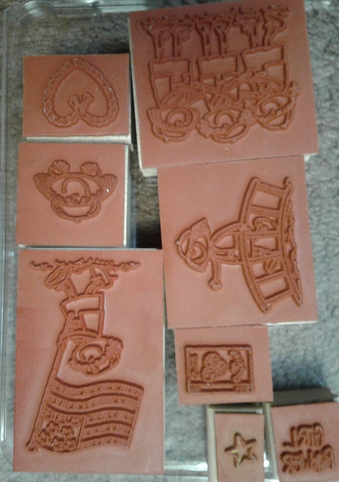 Stampin Up girl power Girl Scouts Cookies Stamp Rubber RARE HTF ...