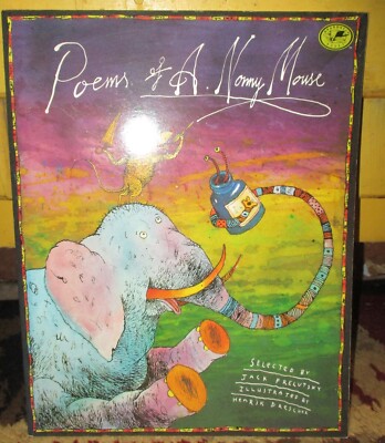 Poems Of A. Nonny Mouse Softcover Book Illustrations by Henrik Drescher ...