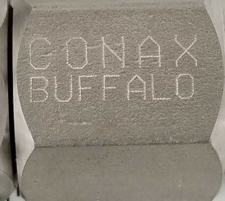 LOT OF 3 NEW CONAX BUFFALO 709047 LYOPHILIZER CONNECTORS 1/2'' IN ID 1 ...