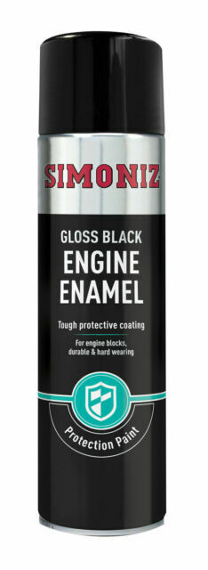Simoniz Engine Enamel Paint 500ml - Gloss Black for sale online | eBay