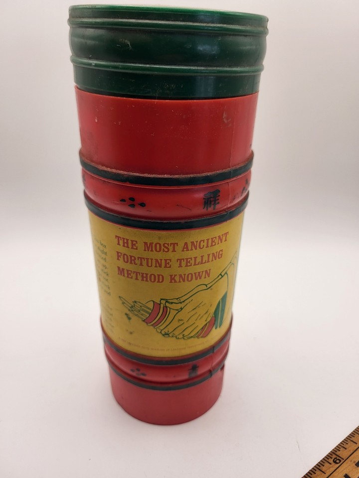 Vintage 1965 Foo Chu Ancient Chinese Fortune Telling Sticks By Lakeside ...