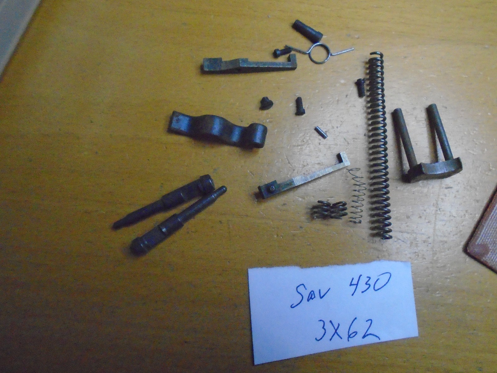Savage Stevens Over Under Model 420 430 Parts Lot Firing Pins, Springs ...
