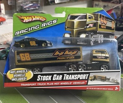 2008 Hot Wheels Racing Rigs STOCK CAR Transport Truck 1:64 | eBay