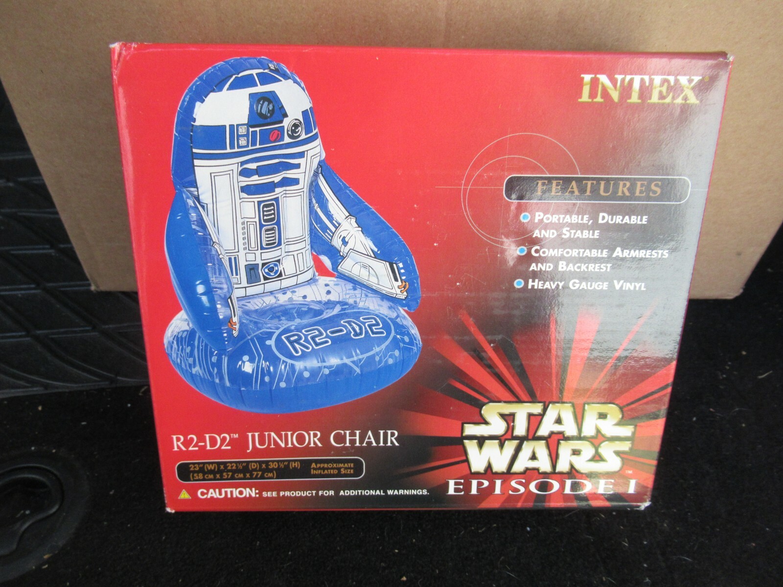 Star Wars Episode 1 Intex inflatable R2-D2 chair NEW IN BOX | eBay