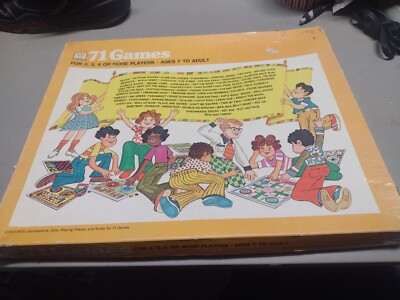 1973 vintage board game 71 Games Whitman USED See Pics And Read | eBay