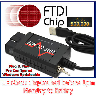 Modified ELM 327 USB For Ford Elmconfig Focccus Forscan FITS C Smax ...