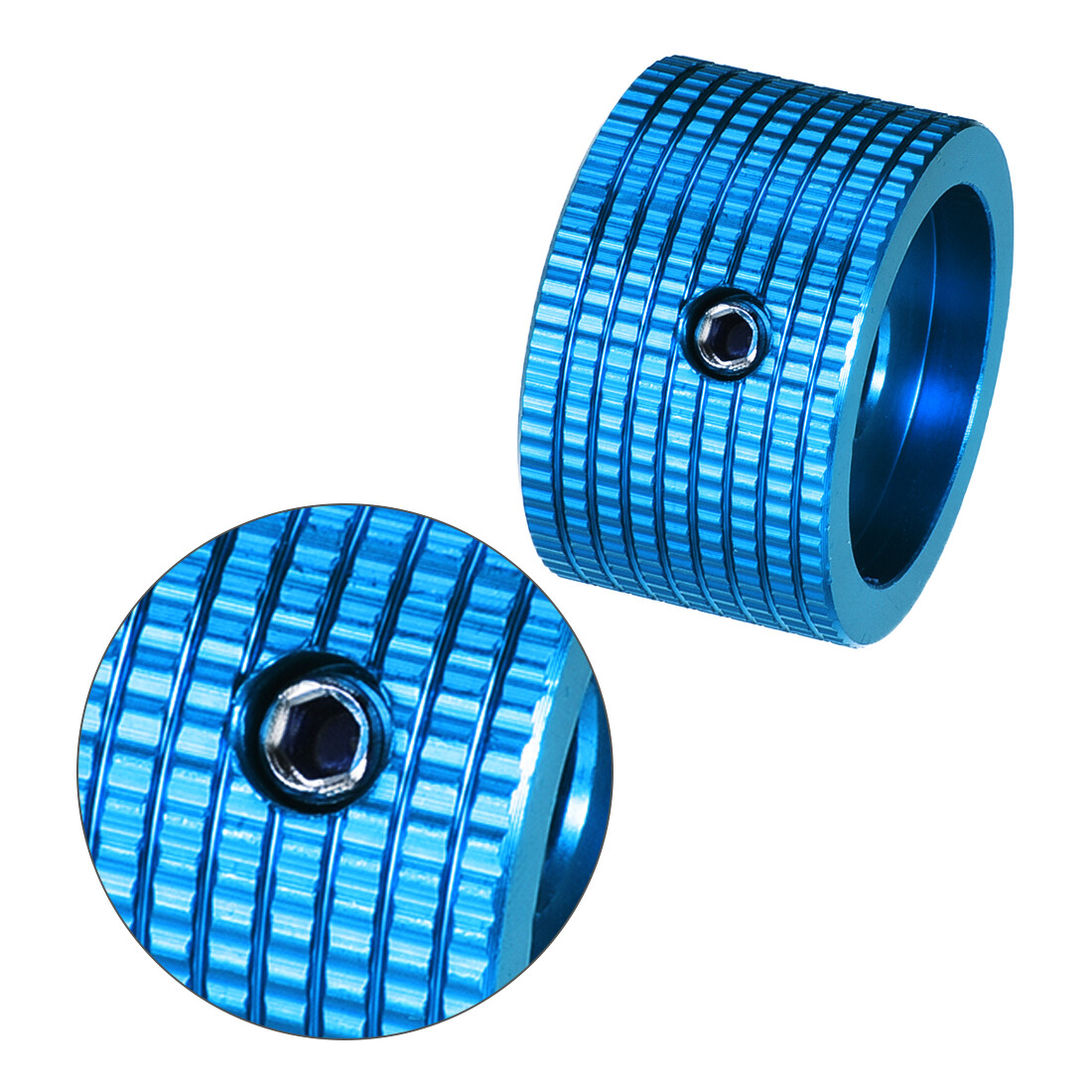 Stereo Knob, 25*6*15.5 mm Aluminium Alloy, Volume Control Knobs, Blue ...