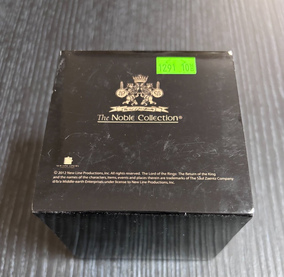 Lord Of The Rings Noble Collection Steel Spinning The One Ring with ...