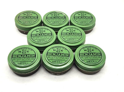 Lot of 8 Vintage Benjamin HC .177 Cal High Compression Pellets Green ...