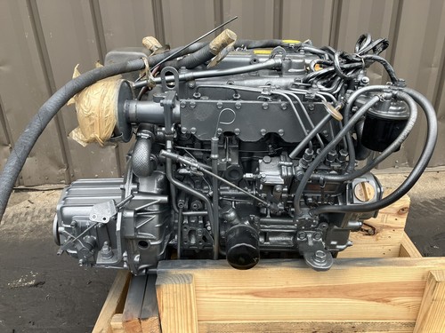 GOVERNMENT SURPLUS YANAMAR 4JHE MARINE DIESEL ENGINE W/ TRANSMISSION | eBay