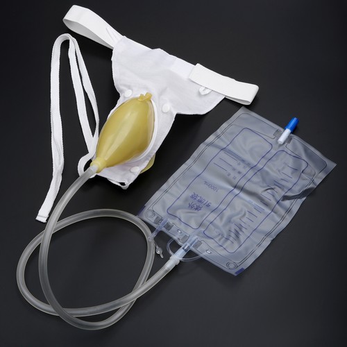 Female 1000ml Portable Wearable Urinal Urine Bag Collector Toilet ...