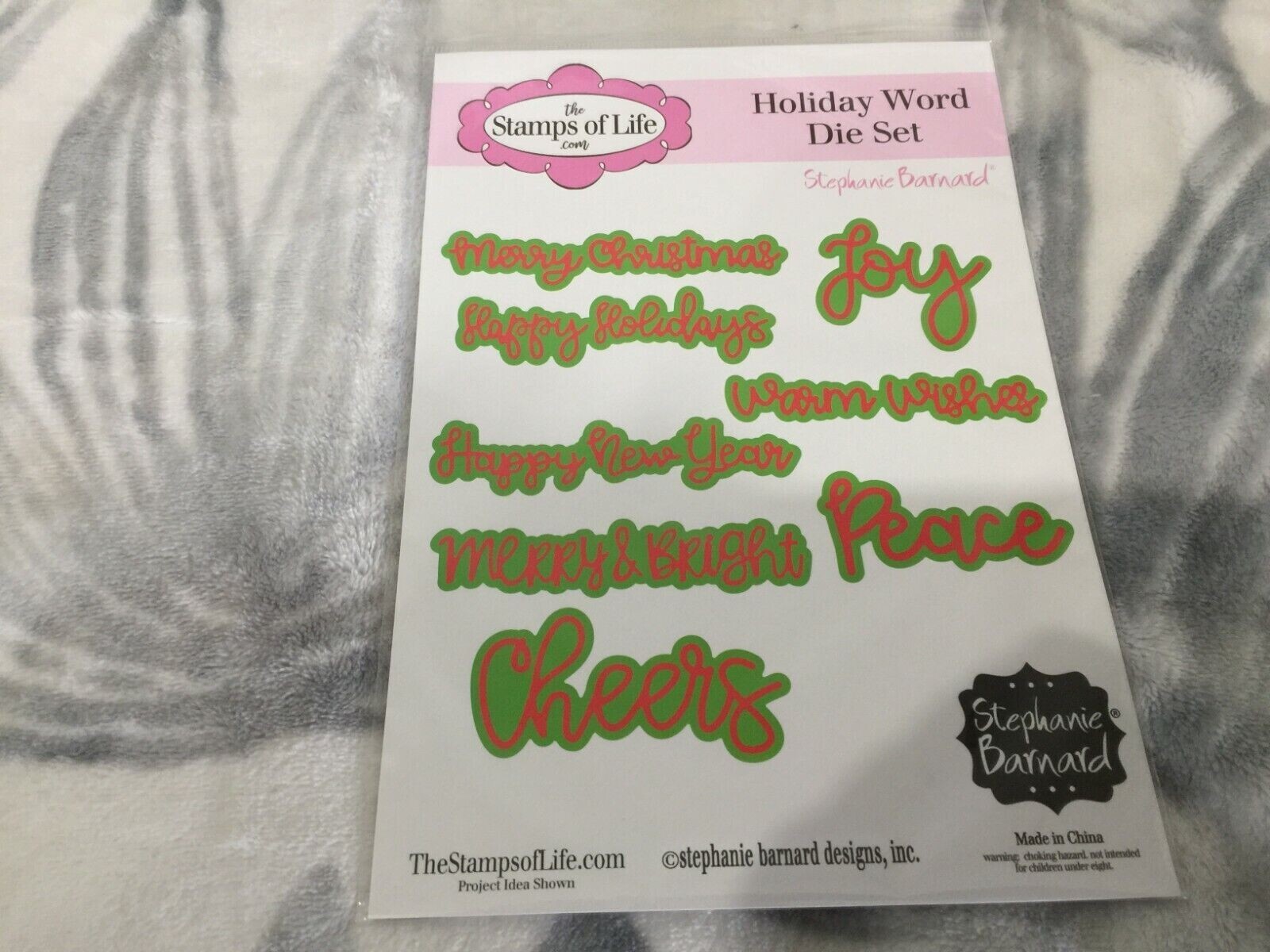 Stamps Of Life Dies Holiday Word DIE SET 726229 New | eBay