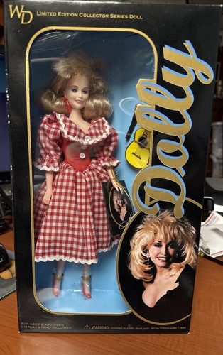 Dolly Parton 12 Doll Wd Mfg Co Limited Red Dress 1996 Goldberger